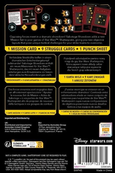 Fantasy-Kontor - Star Wars: Shatterpoint – Sabotage Showdown Mission Pack